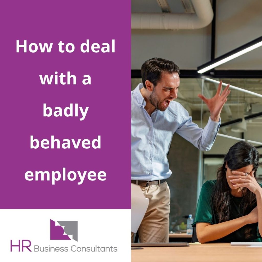 Addressing Difficult Employee Behaviour - HR Business Consultants